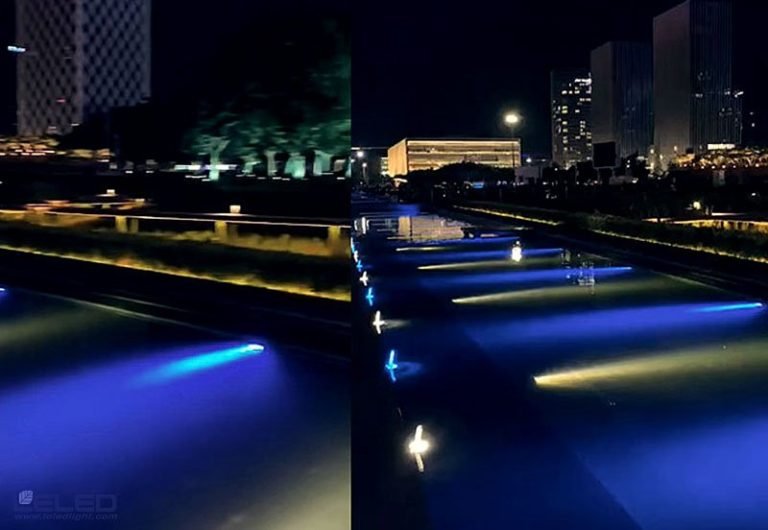 Color changing rgb led recessed lighting for outdoor inground or ...